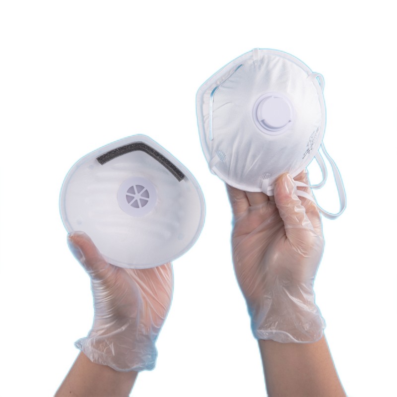Cone Shape FFP2 Masks With Valve